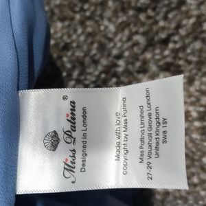 Miss Patina | Dresses | Miss Patina Candy Pastel Baby Blue Dress | Poshmark